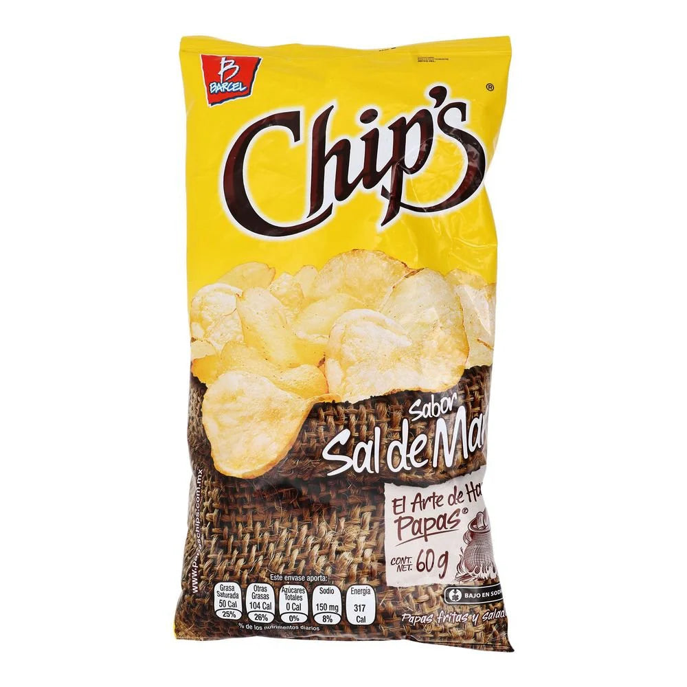 BARCEL CHIPS SAL 62G – El Maridaje Licorería