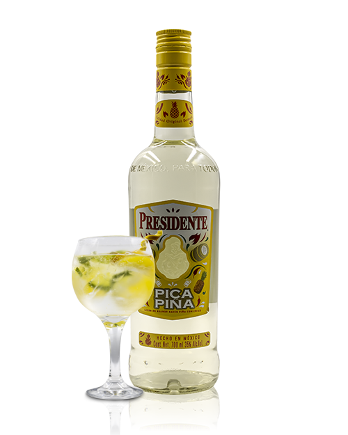 BRANDY PRESIDENTE PICA PIÑA 700ML – El Maridaje Licorería