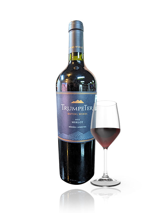 VINO TINTO TRUMPETER MERLOT 750ML – El Maridaje Licorería