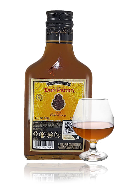 BRANDY DON PEDRO CLASICO 200ML – El Maridaje Licorería