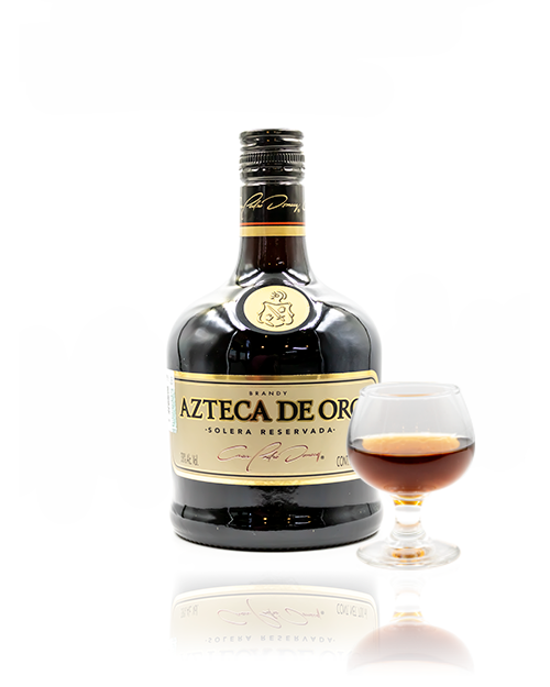 BRANDY AZTECA DE ORO 700ML – El Maridaje Licorería