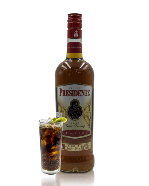 BRANDY PRESIDENTE SOLERA 900ML – El Maridaje Licorería