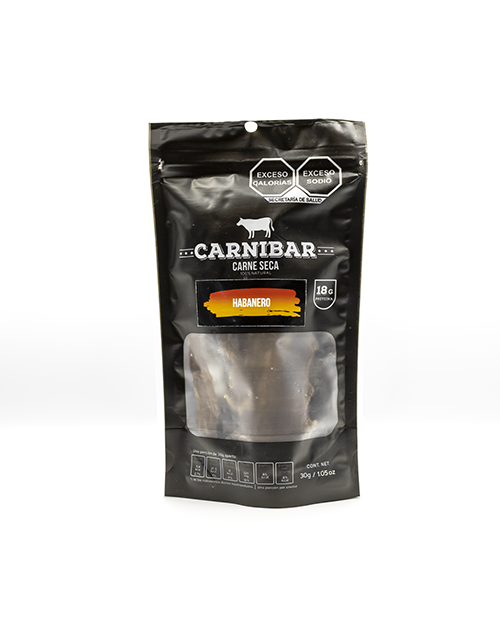 CARNE SECA CARNIBAR HABANERO 30G – El Maridaje Licorería