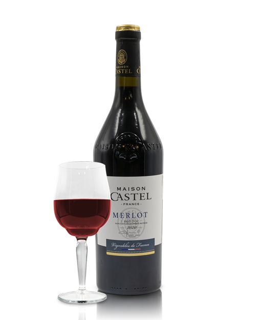 VINO TINTO MAISON CASTEL MERLOT 750ML – El Maridaje Licorería