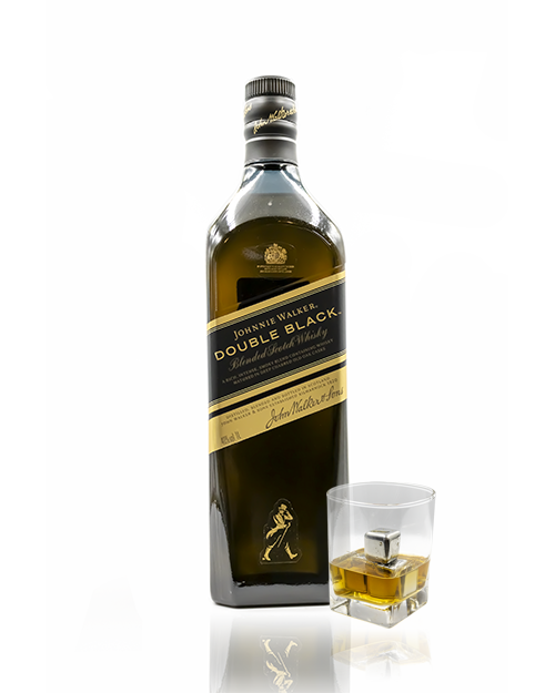 WHISKY JOHNNIE WALKER DOUBLE BLACK LABEL 1LT IMP – El Maridaje Licorería
